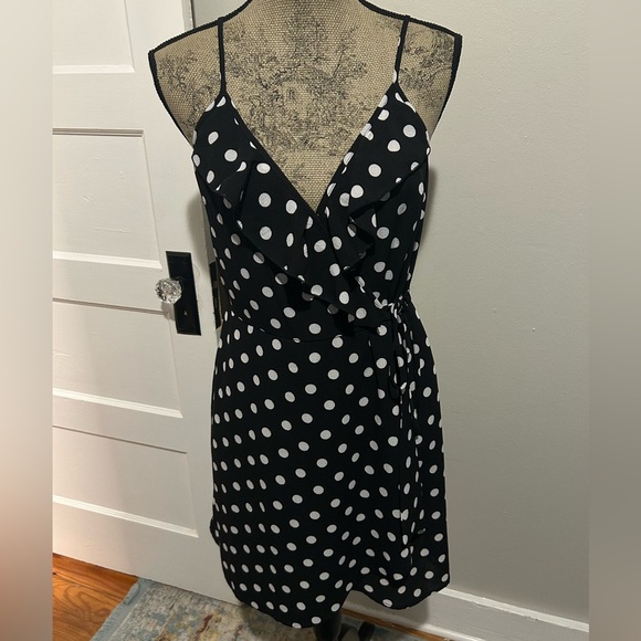 Band of Gypsies | Dresses | Band Of Gypsies Black And White Polka Dot ...